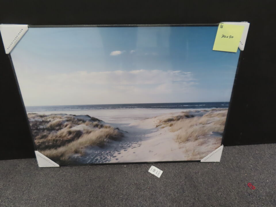 A7255 L16 - Billede i ramme - 70x50cm. | Auktionshuset dab A/S